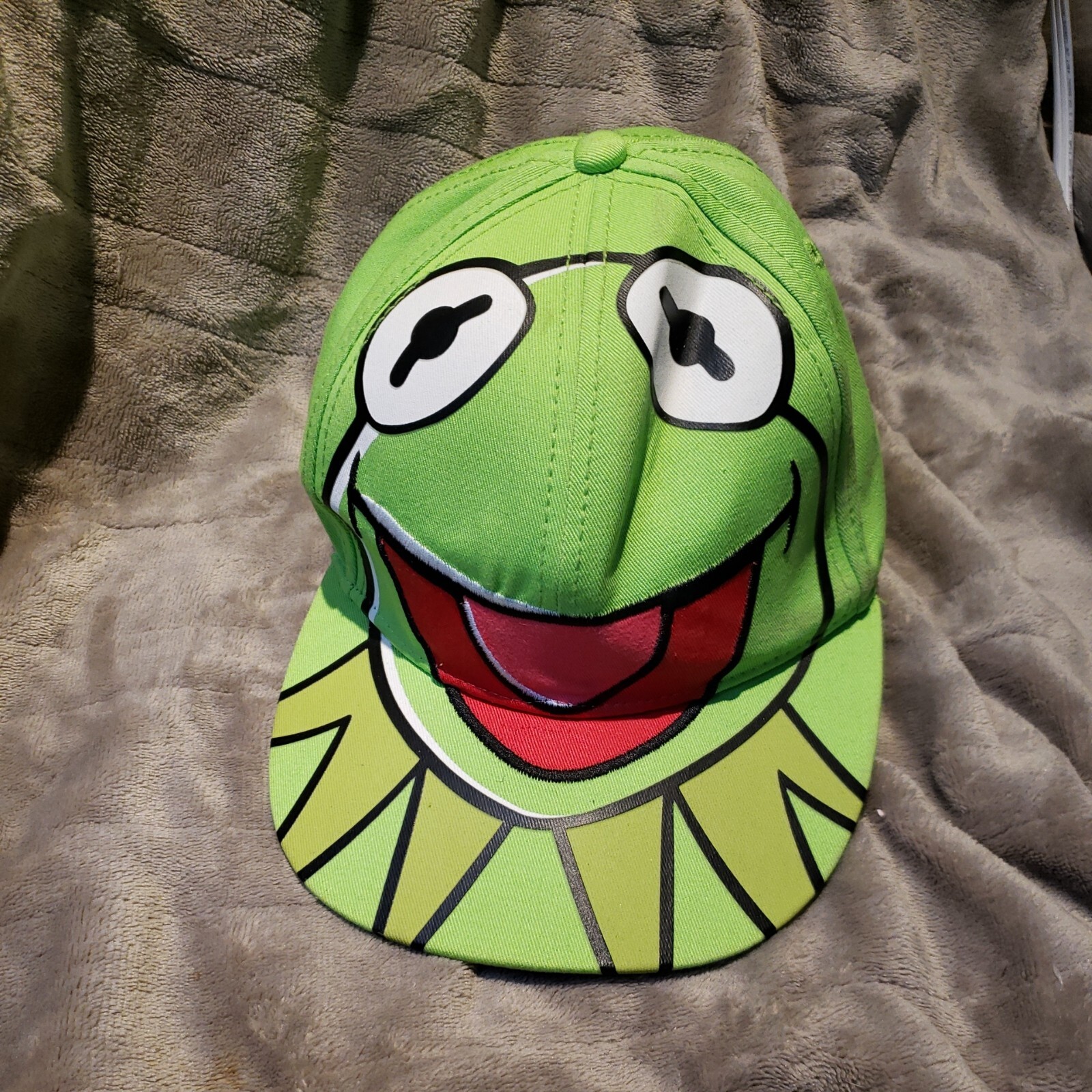 Kermit The Frog Hat Cap The Muppets Jim Henson Hat Pr… - Gem