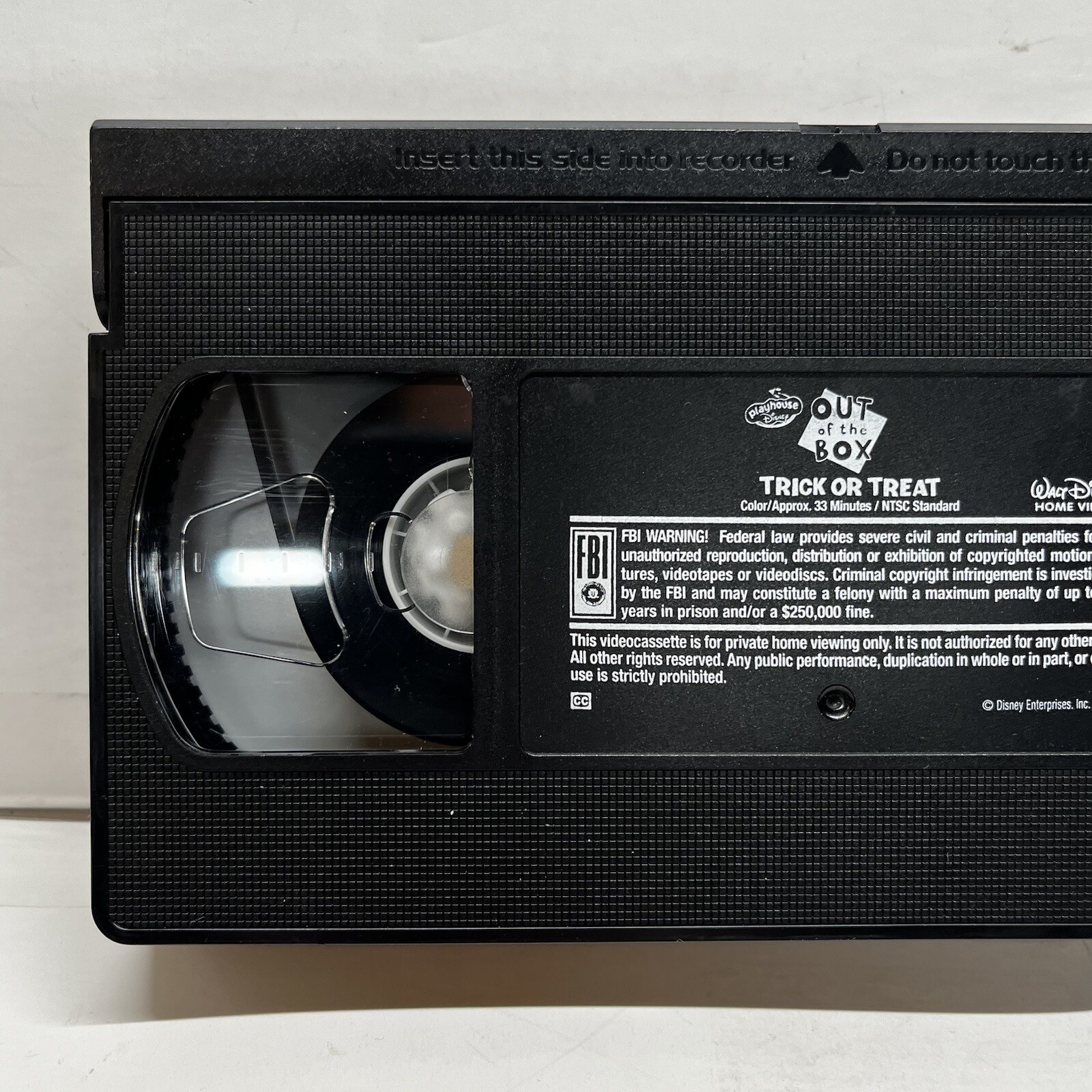 VHS Out of the Box: Trick or Treat (VHS, 2000, Playhouse Disney) Tape ...