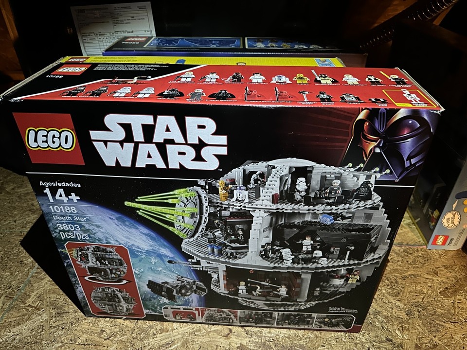 LEGO Star Wars: Death Star 10188 New In Box 3803pcs Retired Set Factory ...