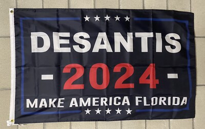 Ron Desantis President 2024 Flag FREE USA SHIP Save America Florida ...