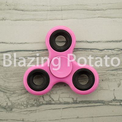 Tri Spinner Fidget Hand Spinners Gyro Figet Desk Toy Focus EDC ADHD ...