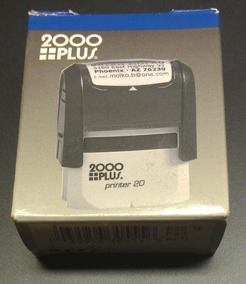 Stamps & Daters - 2000 Plus Printer