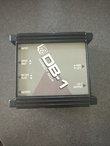 Pro Co DB1 Direct Box | eBay