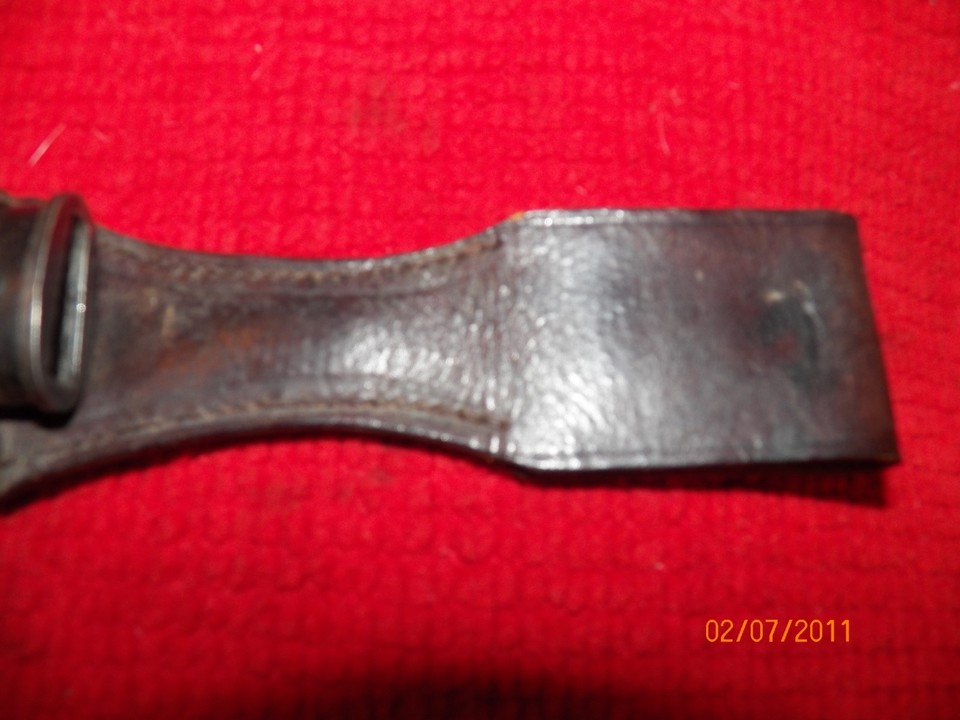 Horster German Mauser Dress Long Bayonet/Scabbard/Frog. Reichs Finance ...