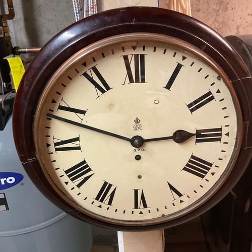 Working ELLIOTT #5 12” dial 8 day English fusee British Post Office ...