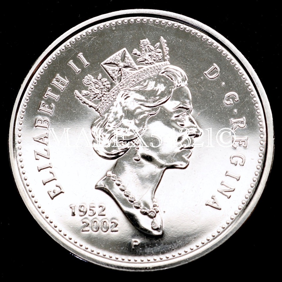 🇨🇦 *RARE* CANADA 2002P "CLASSIC DESIGN" 50 CENTS UNCIRCULATED FROM MINT ...