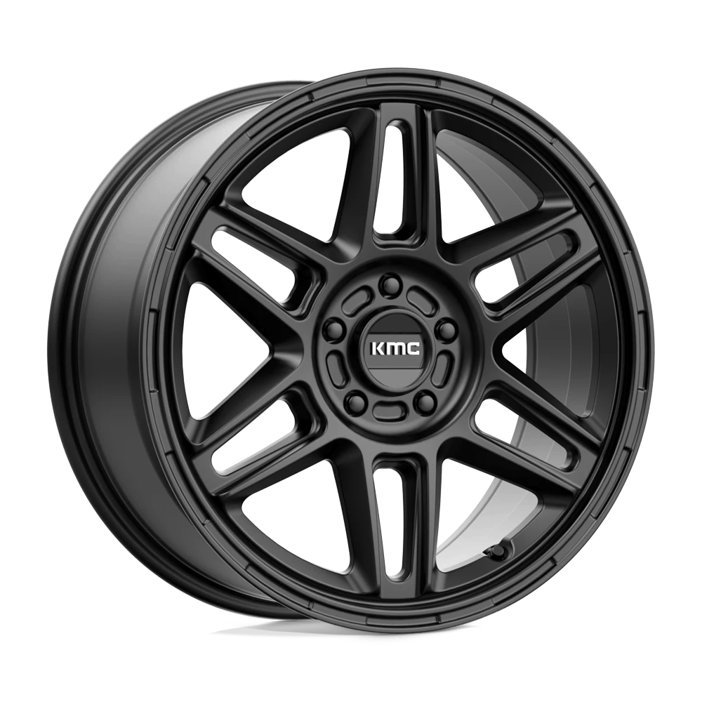 KMC KM716 Nomad 18x8 +38 Satin Black Wheel Rim 5x114.3 (QTY 1 ...