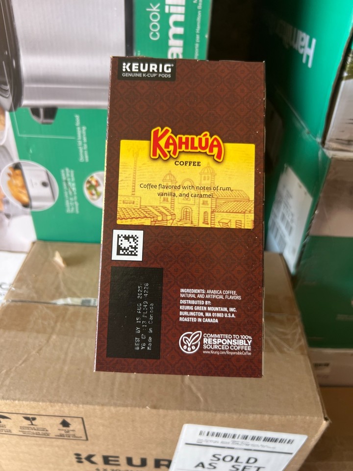 Kahlua K-Cup Coffee Pods for Keurig Brewers - Pack of 24 842115011416| eBay