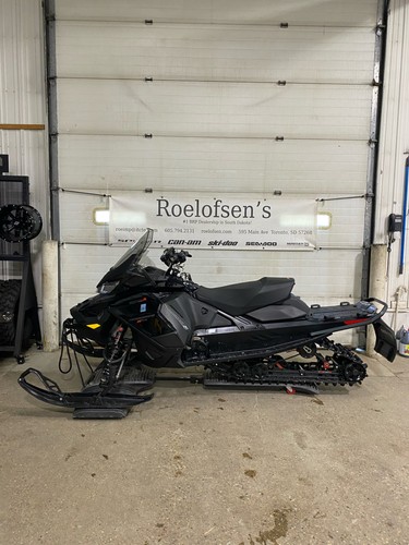 Black Ski-Doo Renegade X-RS 900 ACE Turbo R ES Ice Ripper XT 1.5 ROTAX ...