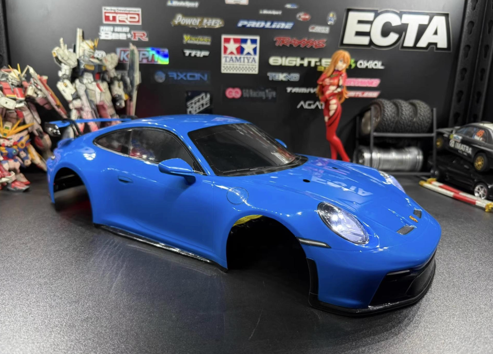 TAMIYA 1/10 Porsche 911 GT3 Body Shell – LED Headlights | Premium ...