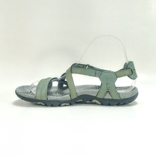 Merrell Terran Ari Lattice Womens 7 Blue Dove Green Quick Strap Sport ...