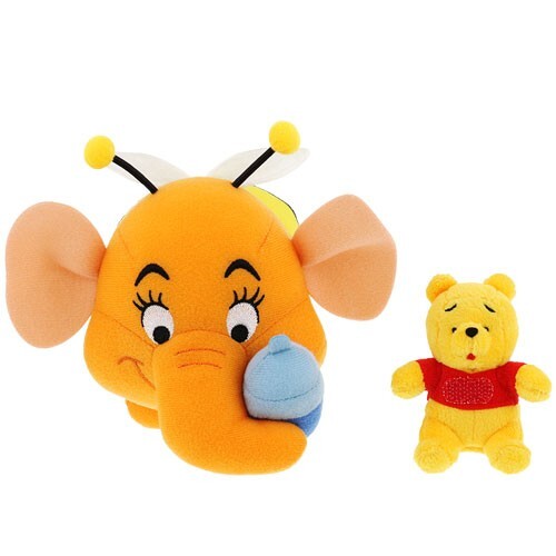 New Tokyo Disney Resort Pooh's Honey Hunt Pooh Heffalump Bee Plush Toy ...