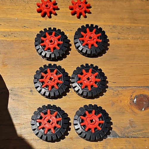Lego Technic Cog Gear Wheels 9 Tooth Red x 8 g9 | eBay UK