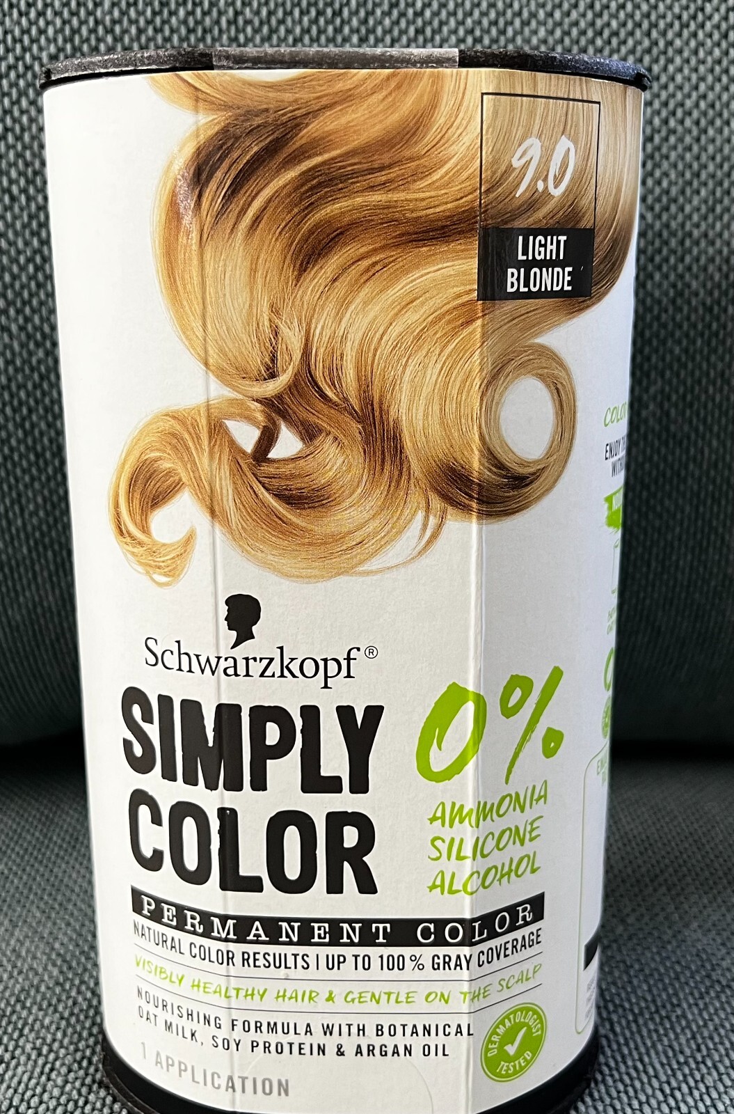 Schwarzkopf Simply Color Permanent Hair Color, 9.0 Light Blonde, 1 ...