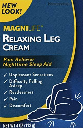 MagniLife Relaxing Leg Cream Pain Relief & Sleep Aid for Restless Legs ...