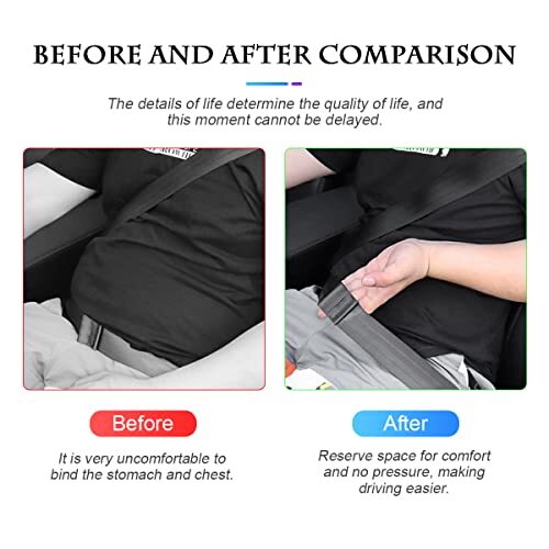 2 Pack Car Seat Belt Adjuster Clips Shoulder Neck Protector Strap ...