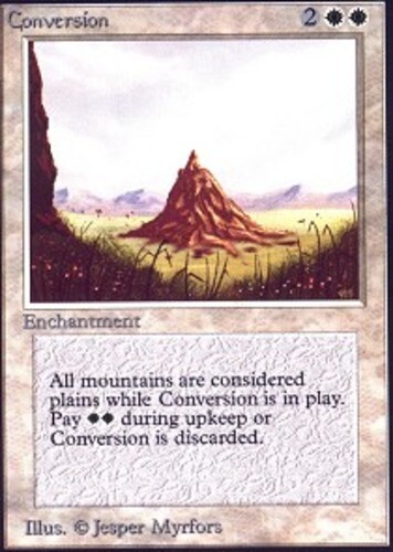Conversion Magic mtg Moderate Play, English Collector's Edition x1 | eBay
