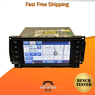 CHRYSLER JEEP DODGE Navigation MyGig Low Speed SAT Radio RHR CD DVD MP3 ...