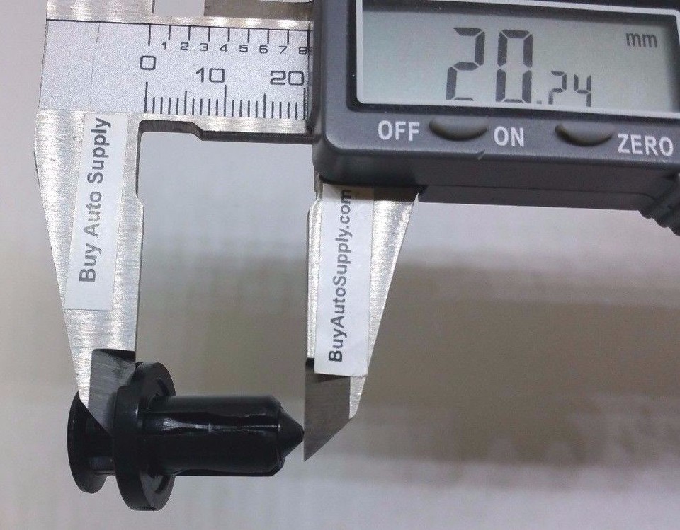 Bumper Push Clip Retainer Fits Nissan 01553-09241 Auveco 19246 Subaru ...