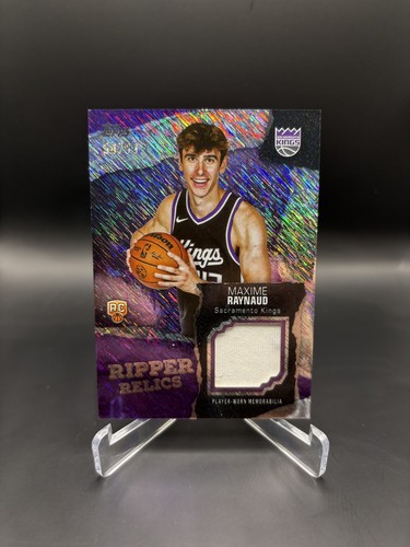 2025 Topps Maxime Raynaud Ripper Relics #RR-MR Rookie Game-Worn Patch ...