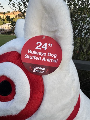 BNWT 2024 Large 24 Inch Bullseye Target Holiday Limited Edition Plush ...