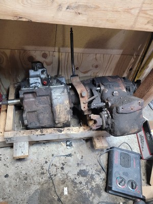 Np435 Transmission Marroed To Np205 Ford Transfer Case | eBay