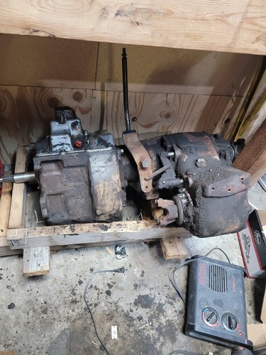 Np435 Transmission Marroed To Np205 Ford Transfer Case | eBay