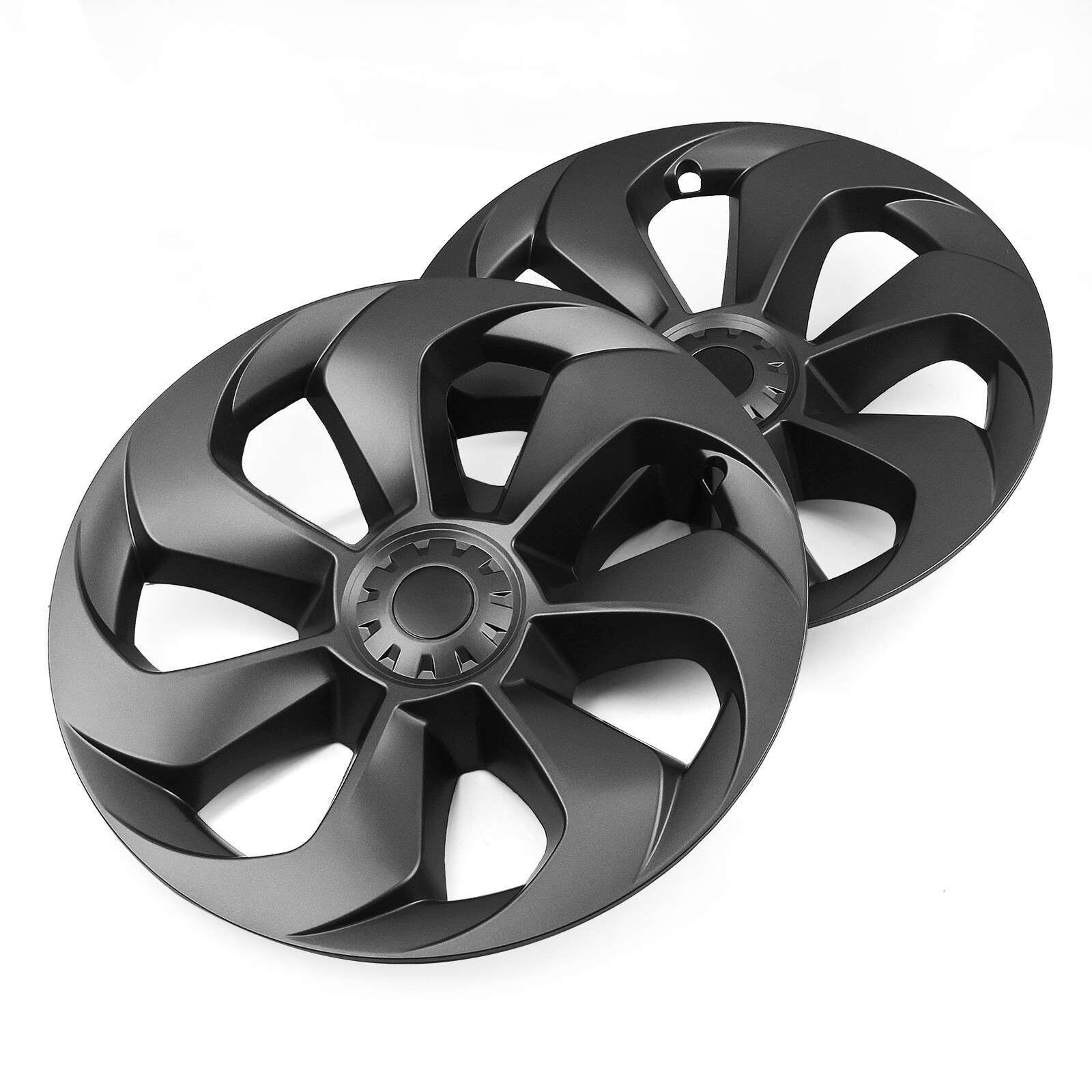 4PCS Gray 19" Hubcap Rim Cover Wheel Cap For Tesla Model Y 2020-2024 ...