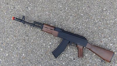 Well D47 Ak47 Semi/Full Electric Airsoft Gun Upgraded | eBay