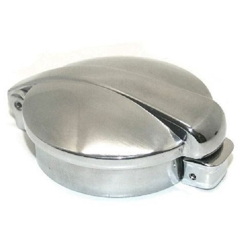 Flip Up Gas Fuel Petrol Tank Filler Monza Cap Alloy 2" Inch Threaded ...
