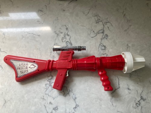 Vintage Tim-Mee Laser Rescue Team 18" Space Rifle Red 1960s | eBay