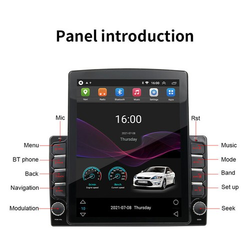Android Radio GPS Navi Multimedia Video Player 9.7" Vertical Screen ...