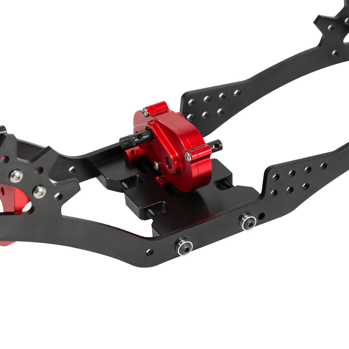 LCG Gearbox 30% Overdrive Transfer Case for 1/10 RC Crawler SCX10 II ...