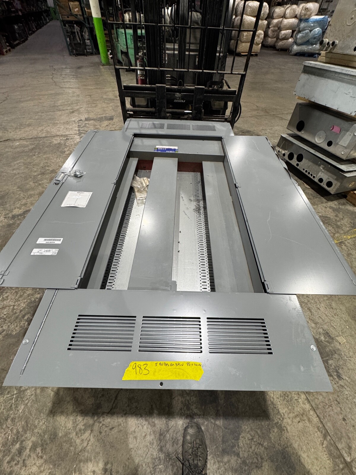 NEW HCP HCW SQUARE D 800 Amp Panel Panelboard 480v/277v 208 240 120 mlo ...