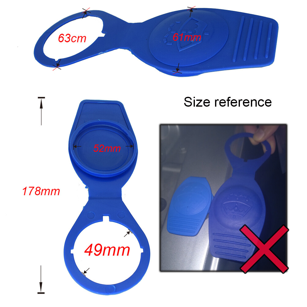 Windshield Washer Reservoir Tank Cap Cover New 1K0955455 For Audi VW ...