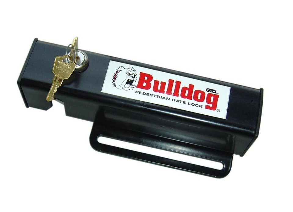 GTO Automatic Pedestrian Gate Lock FM145 Bulldog Security Lock MMule ...