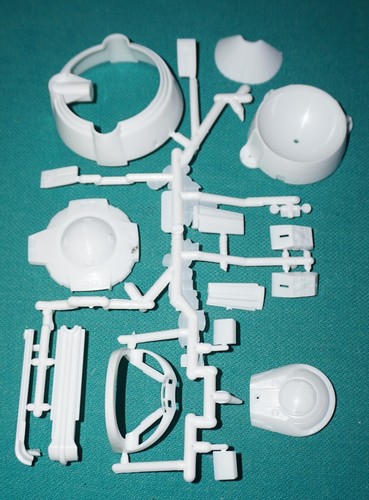 Star Trek USS Enterprise Refit Polar Lights 1/350 Hull Details Etc. | eBay