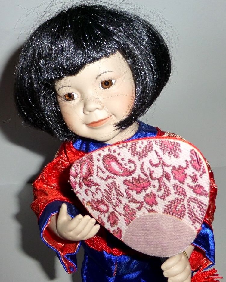 Pao Pao Doll by Bruce Hsieh Danbury Mint Angels in the Orient Series ...