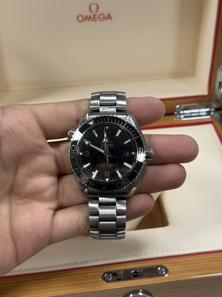 Omega Seamaster Planet Ocean Automatic - ORIGINAL OWNER, and BOX | eBay