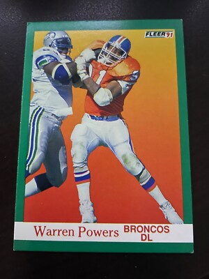 1991 Fleer - Warren Powers #53 | eBay