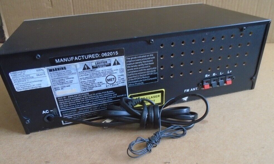 Innovative Technology Bluetooth FM Radio CD Stereo Unit ITCDS-5000 NO ...