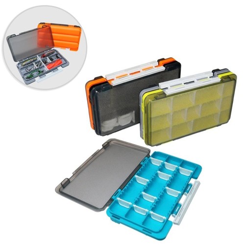 Hook Organizer Small Fishing Lure Boxes Plastic Fish Bait Boxes | eBay ...