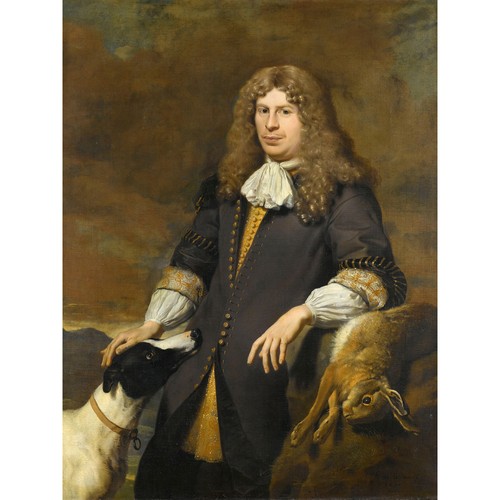 Du Jardin Portrait Jacob De Graeff XL Wall Art Canvas Print | eBay ...