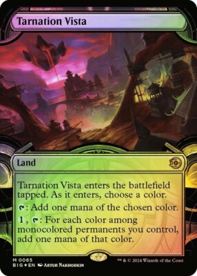 Tarnation Vista SHOWCASE FOIL - OTJ: The Big Score BIG MTG NM | eBay