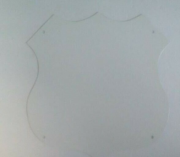 California Shield Aged Look US 395 Home Shop Office Decor | eBay