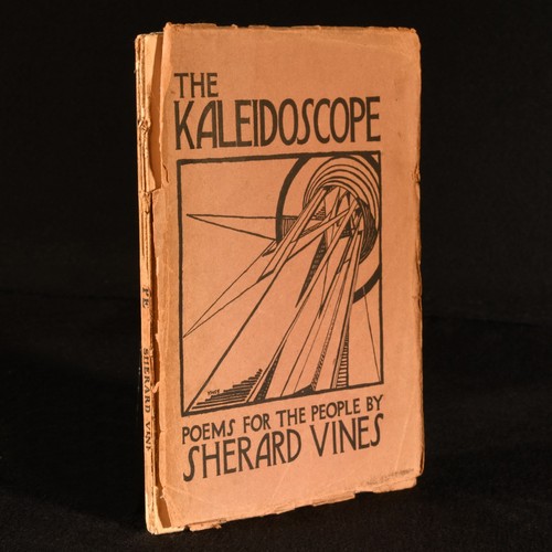 1920 The Kaleidoscope Poems for the People Sherard Vines First Edition ...