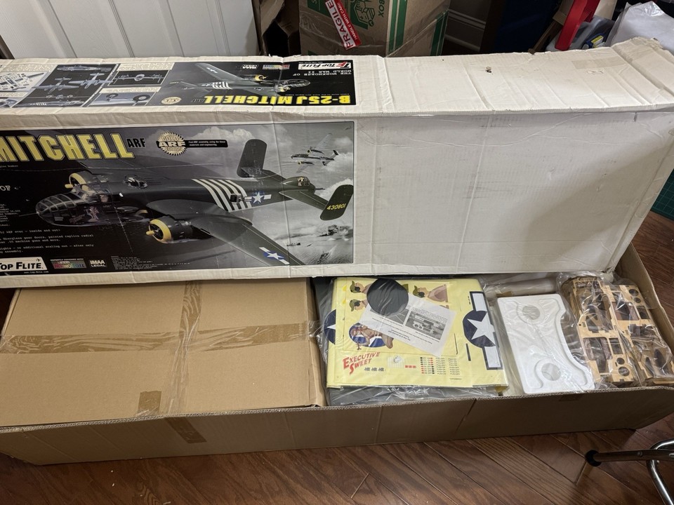 ***Top Flite B25J Mitchell ARF*** Extremely Rare And Hard To Find | eBay