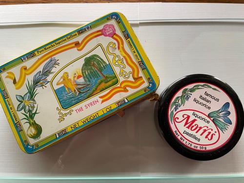 Vintage Spanish Saffron & Italian Morris Liquorice Candy Tins | eBay
