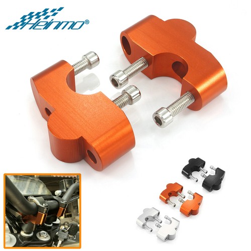 CNC Handle Bar Handlebar Fat Bar Risers Mount Clamp For KTM DUKE 390 ...