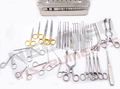 Mastoid Ear Surgery Instruments Set ENT Instruments Mastoidectomy Set ...